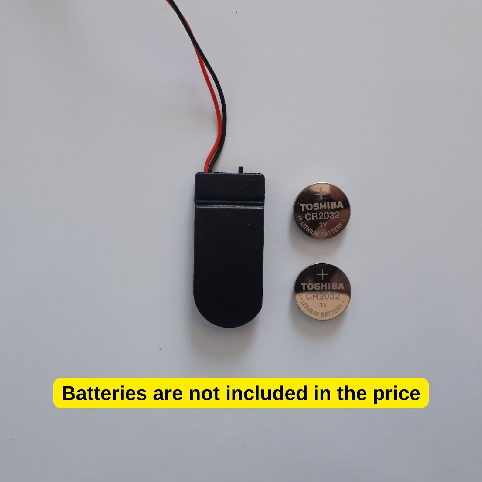 Warm White LED Strip Battery Power on CR2032, Night Lamp, Light White ...