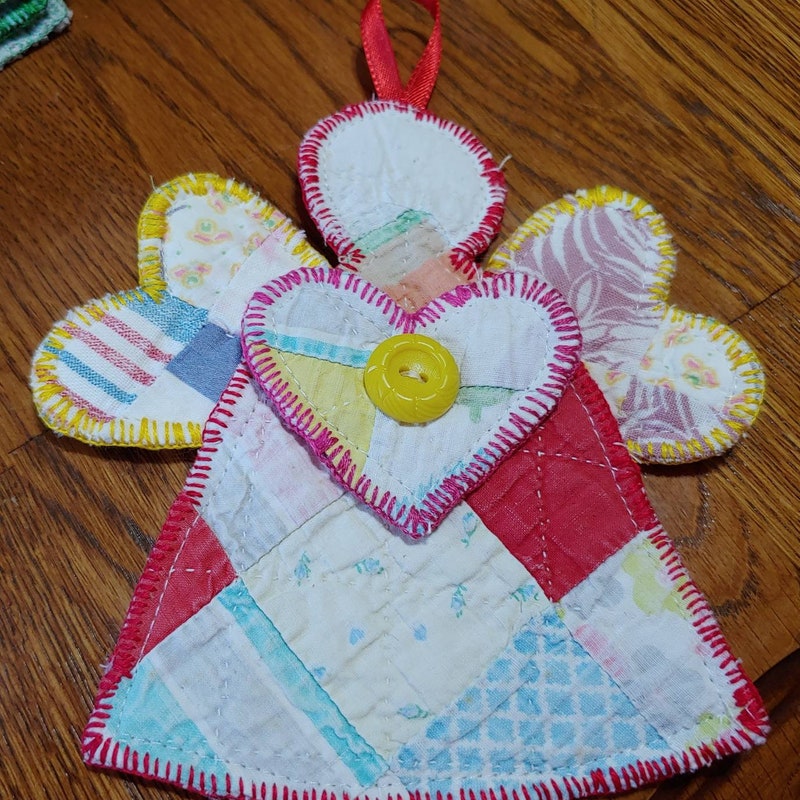 Button Angels Ornaments - Etsy