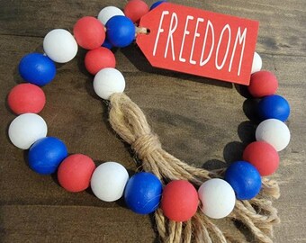 Faith Family Freedom Decor Bundle, Patriotic , Set of 3, 4th of July ...