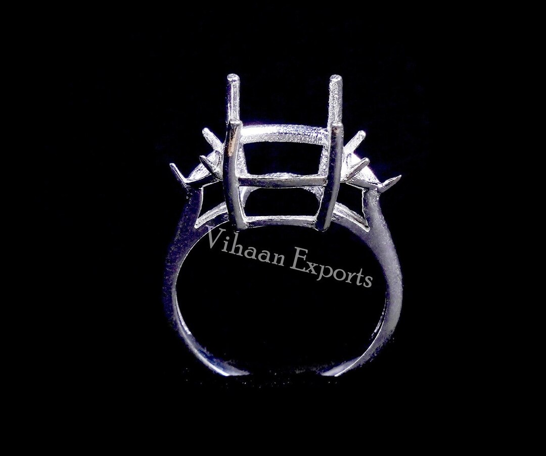 Ring Mount Ring Mount Without Stone Ring Mount Empty Mount Ring 925 ...