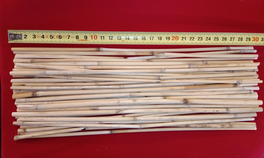 Set of 50 Eco Friendly Dried Reeds Straws 11.8'' 30cm Stems for Craft ...