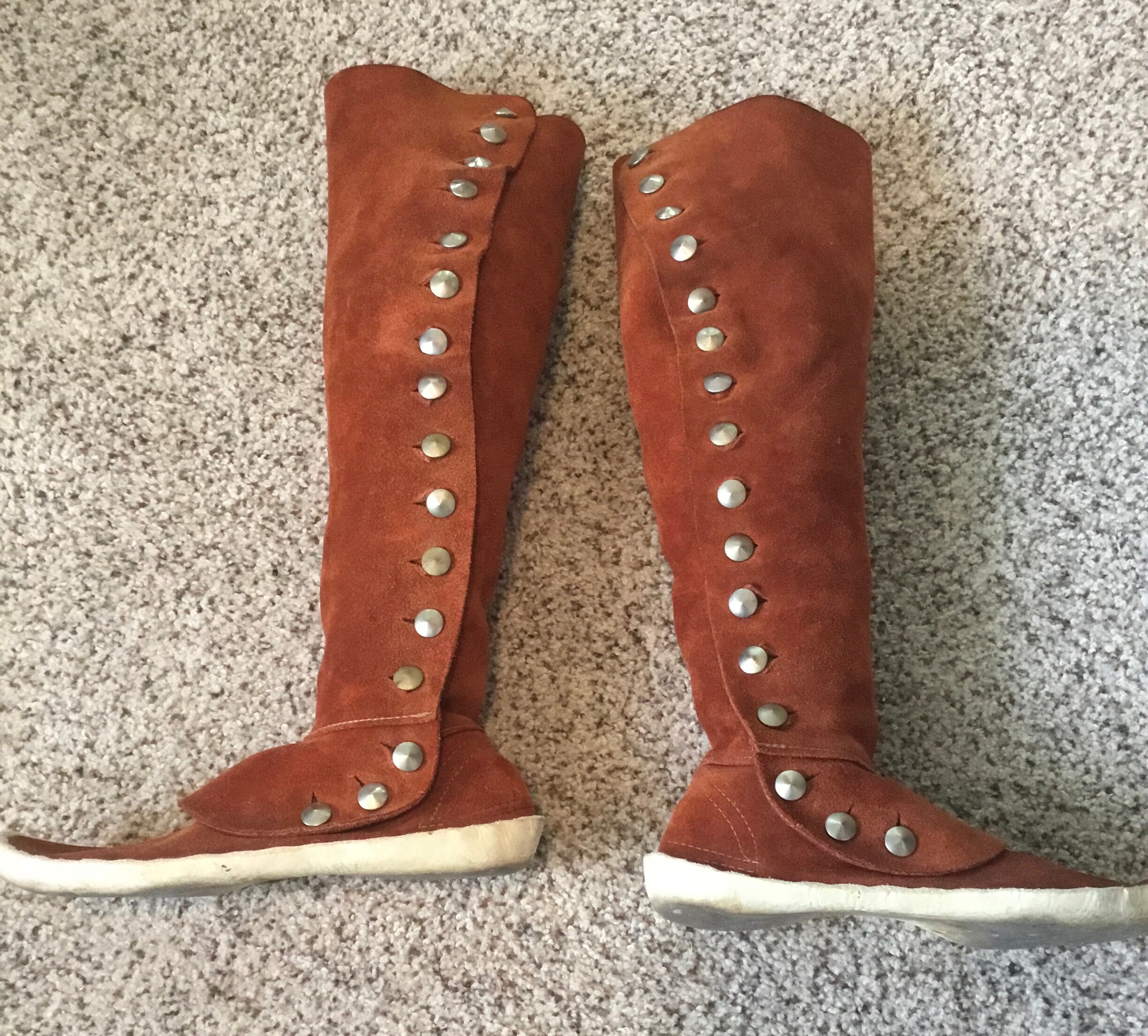 Vintage Native Made Pueblo High Top Moccasins - Etsy