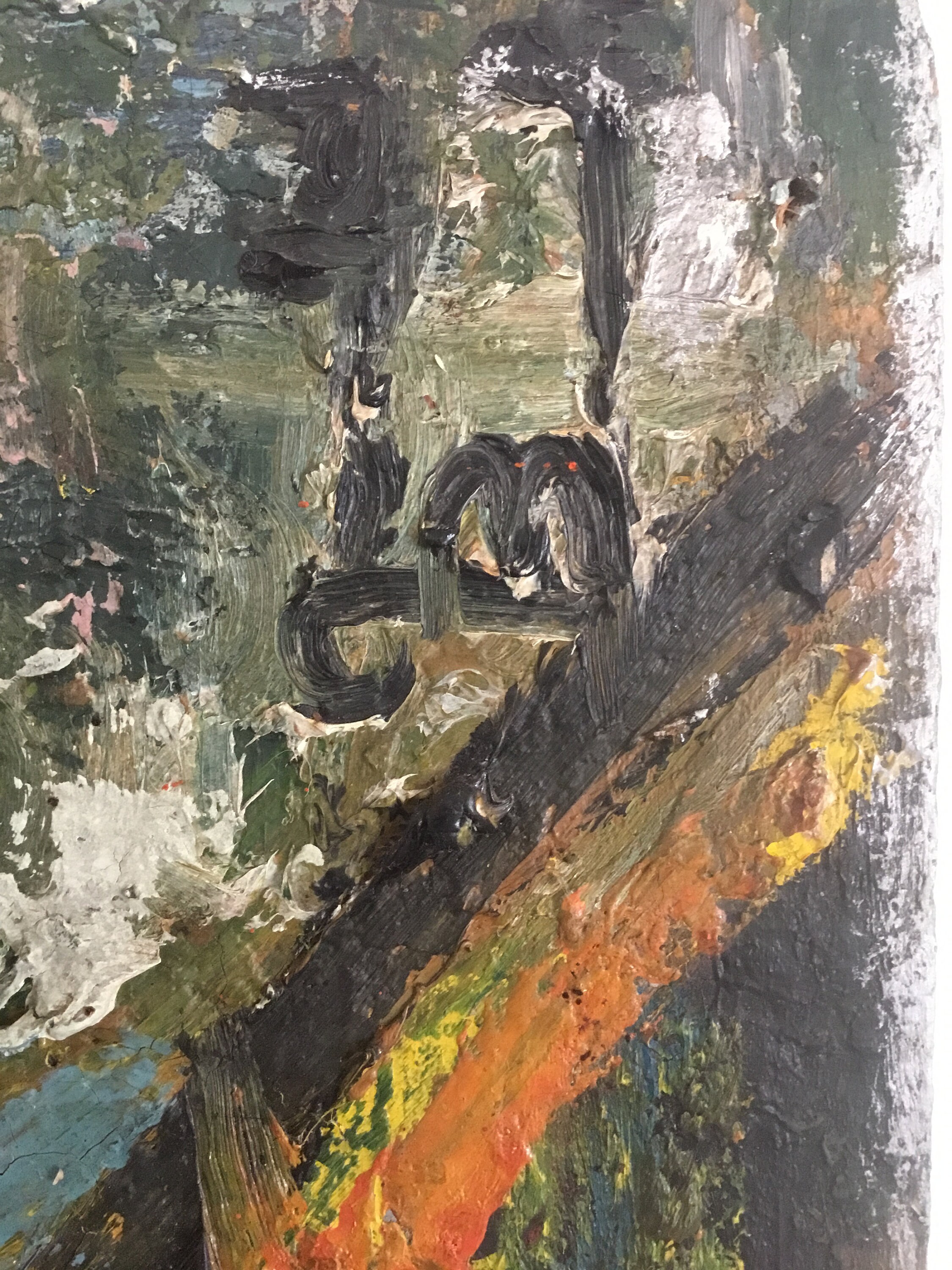 Mid Century Expressionist Artist Ohm Cederberg Original and Signed - Etsy