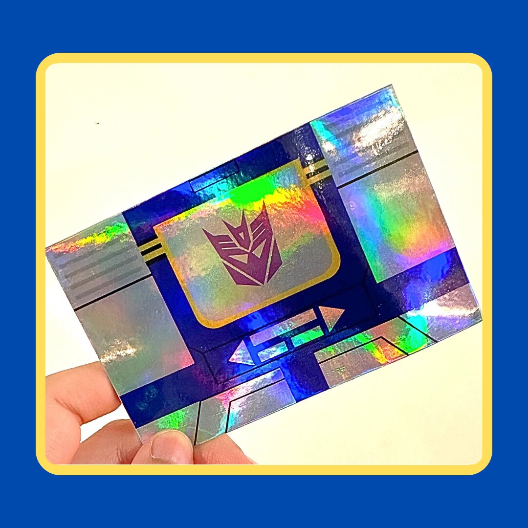 G1 Soundwave and Cassettes Holographic Sticker Pack - Etsy