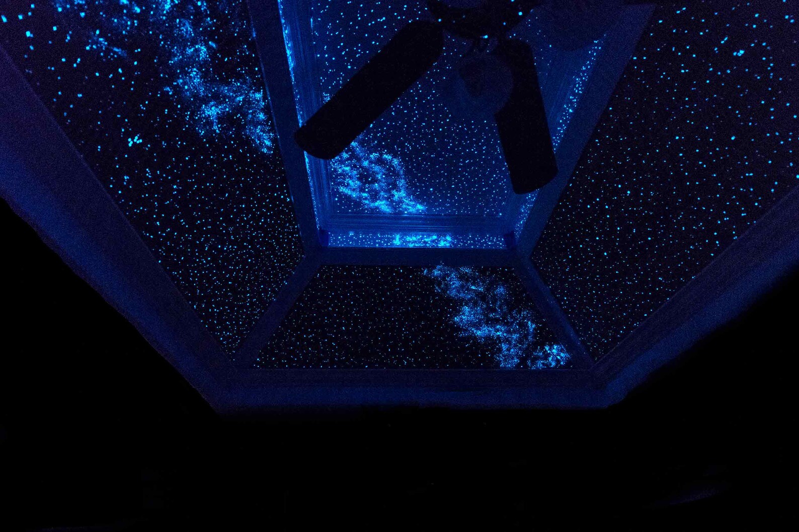 DIY Glow in the Dark Star Ceiling Kit, 3D Night Sky for Nursery ...