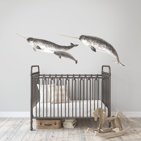 Narwhal Nursery Decor - Etsy