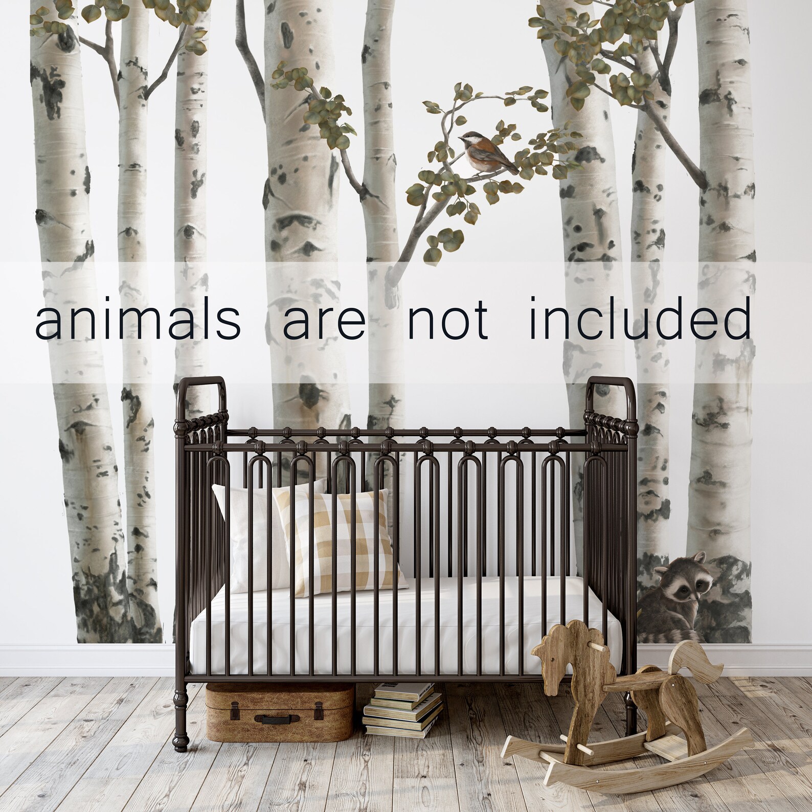 Peel and Stick Aspen Trees Woodland or Forest Wall Decals - Etsy