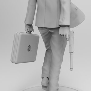 3D Printed Hitman + Worldwide Free Shipping - Etsy