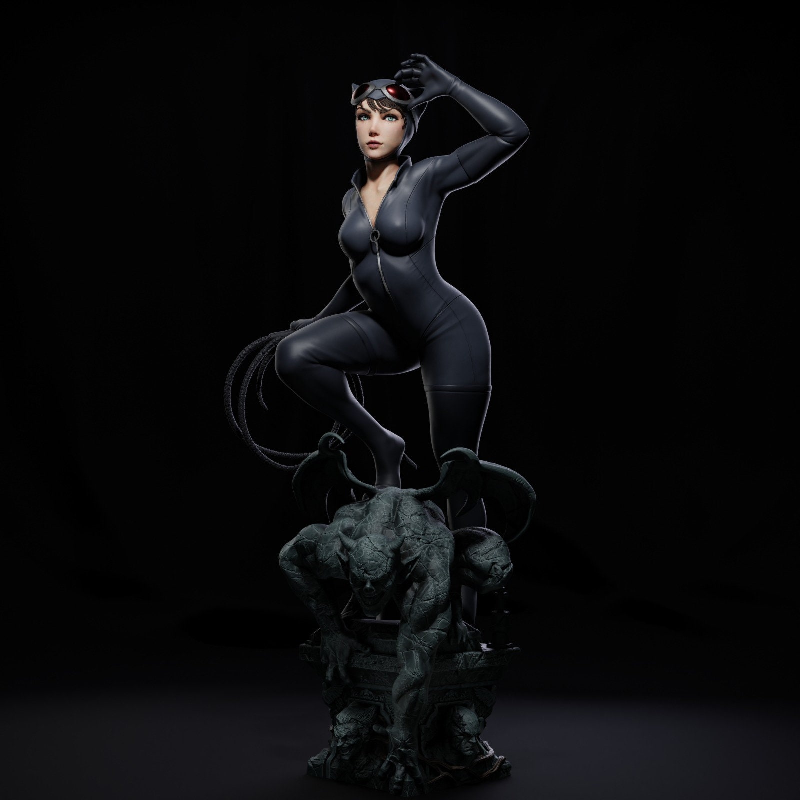 3D Printed Catwoman Worldwide Free Shipping - Etsy