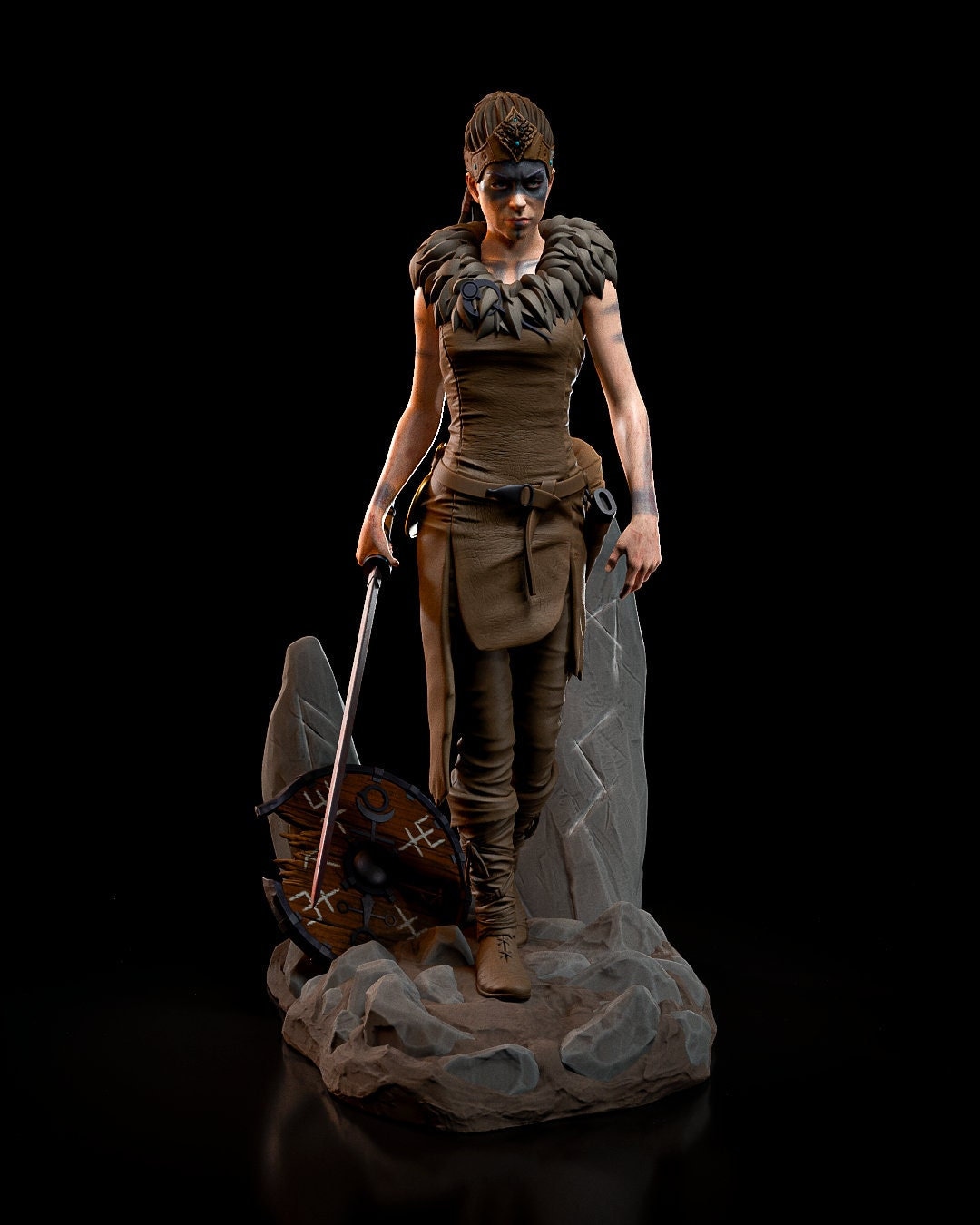 3D Printed Senua Worldwide Free Shipping - Etsy