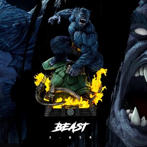 3D Printed Beast Worldwide Free Shipping - Etsy