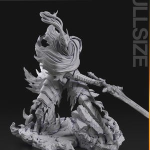 Artorias the Abysswalker 3D Printed Figure Dark Souls Legendary Knight ...