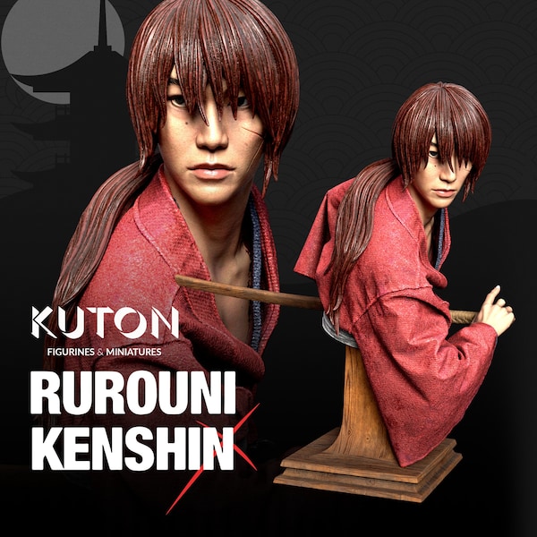 Rurouni Kenshin 3d Model - Etsy