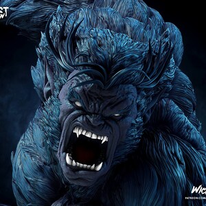 3D Printed Beast Worldwide Free Shipping - Etsy