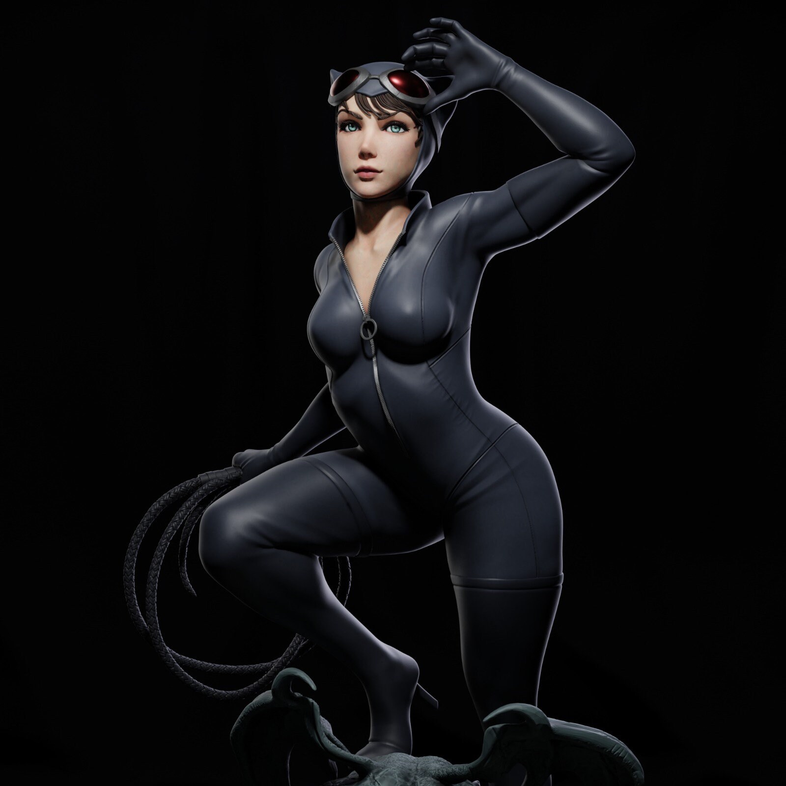 3D Printed Catwoman Worldwide Free Shipping - Etsy