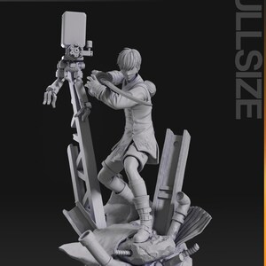 9S Action Figure Nier: Automata Iconic Scanner Android Collectible - Etsy