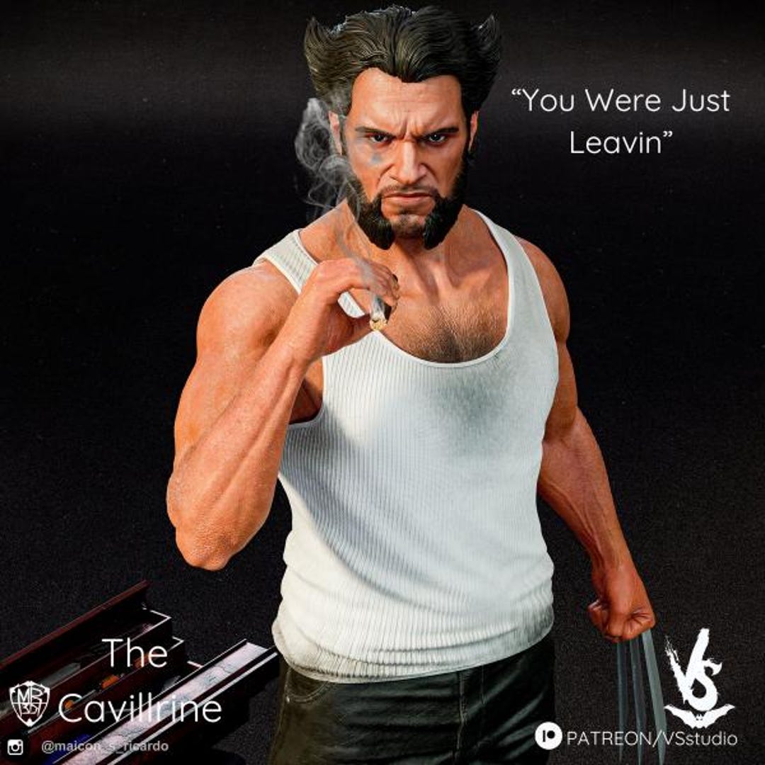 The Cavillrine 3D Printed Figure Iconic Marvel Character Unpainted - Etsy