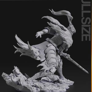 Artorias the Abysswalker 3D Printed Figure Dark Souls Legendary Knight ...
