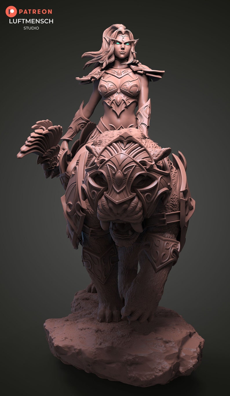 3d Printed Tyrande And Ashalah Worldwide Free Shipping Etsy
