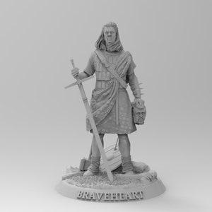 3D Printed Braveheart + Worldwide Free Shipping - Etsy
