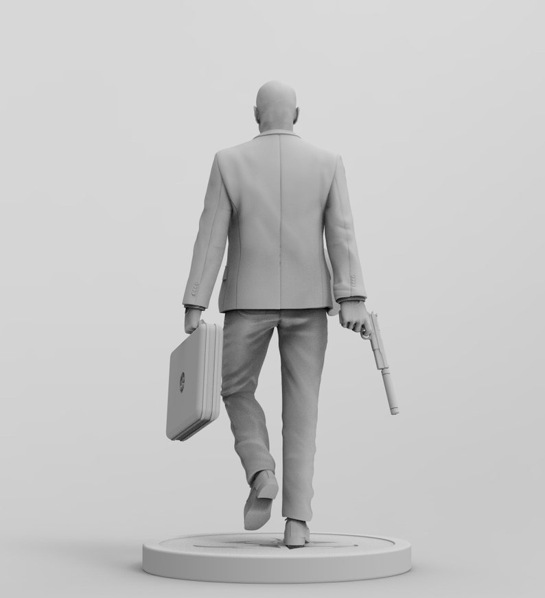 3D Printed Hitman Worldwide Free Shipping - Etsy