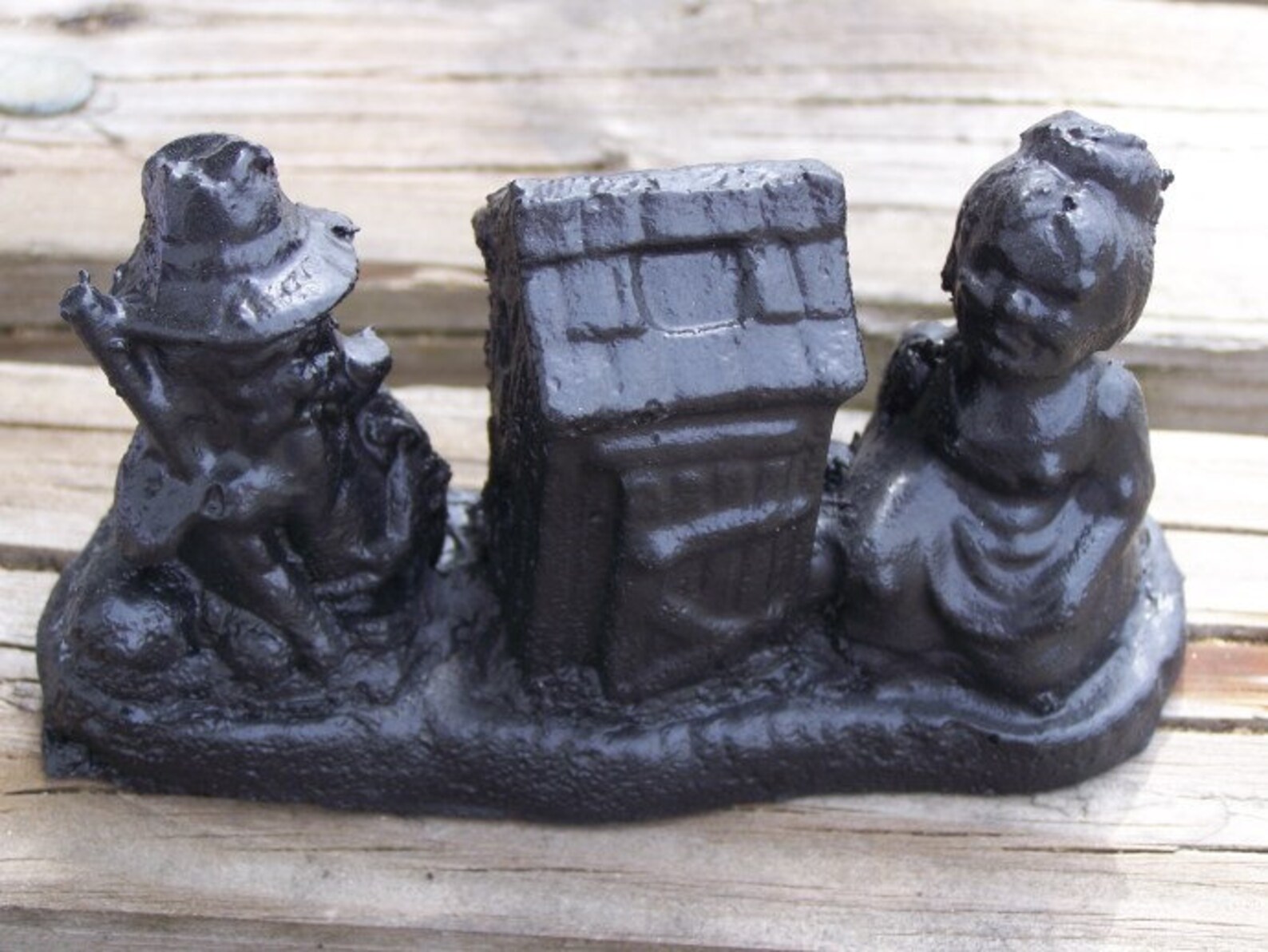 Handcrafted Hillbillies With Outhouse Made From Coal by Kentucky ...