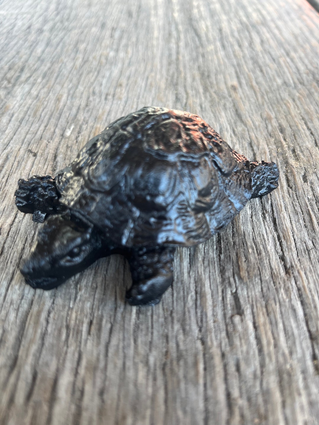 Handmade Small Turtle Made in Kentucky From Coal - Etsy