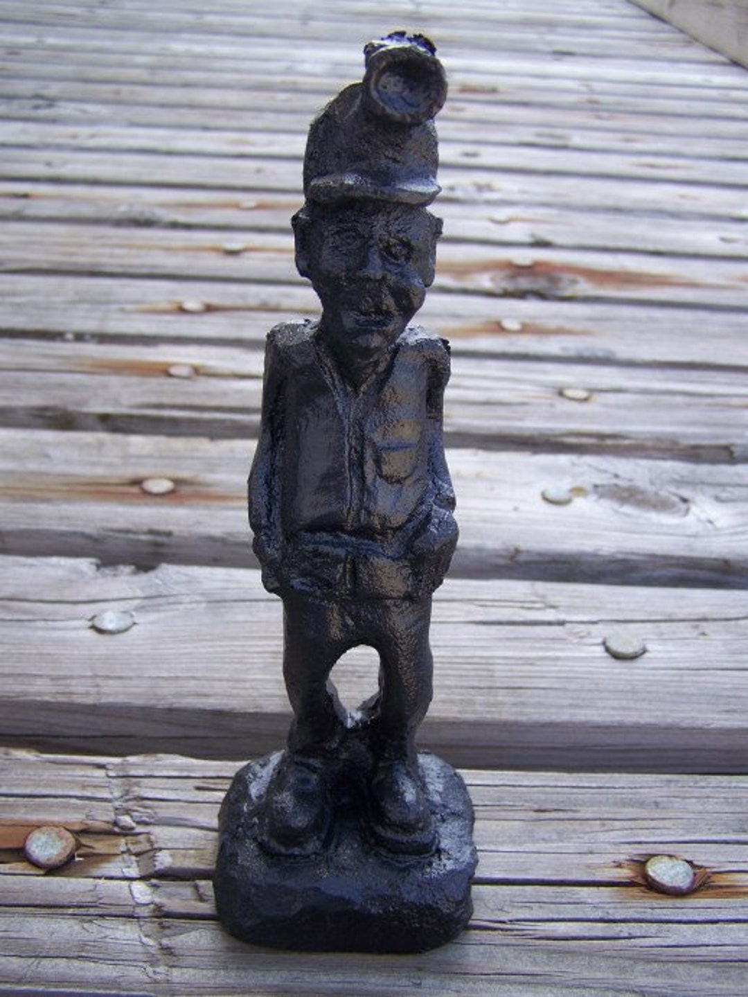 Handcrafted in Kentucky Coal Miner Coal Figurine - Etsy