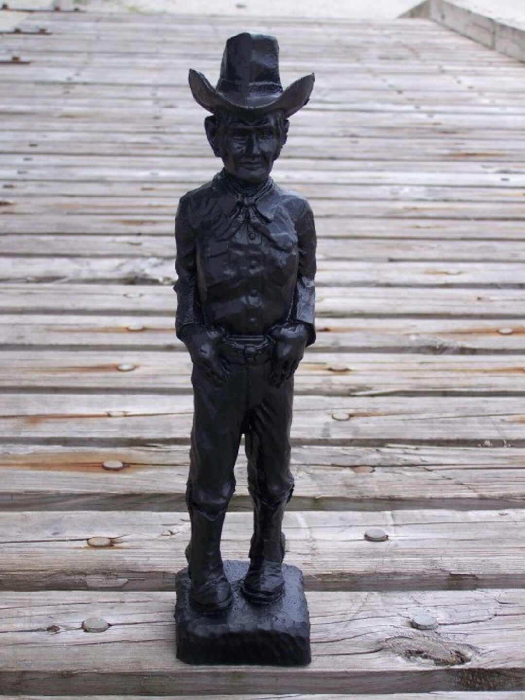 Handcrafted Cowboy Made in Kentucky From Coal - Etsy