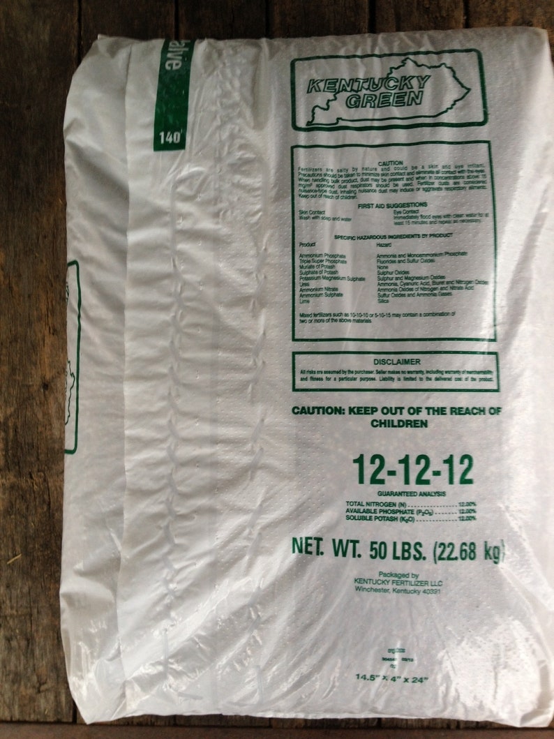 12-12-12 All Purpose Pellet Fertilizer Lawn & Garden - Etsy