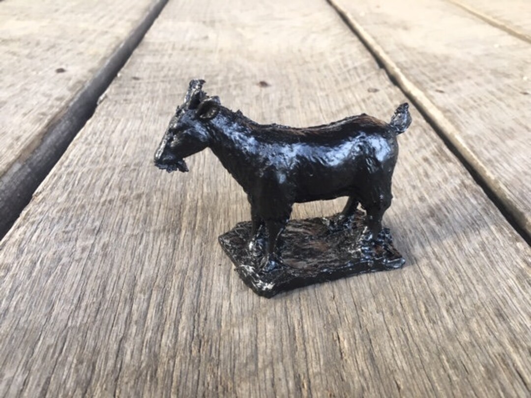 Handcrafted Billy Goat Made From Coal by Kentucky Artisans - Etsy