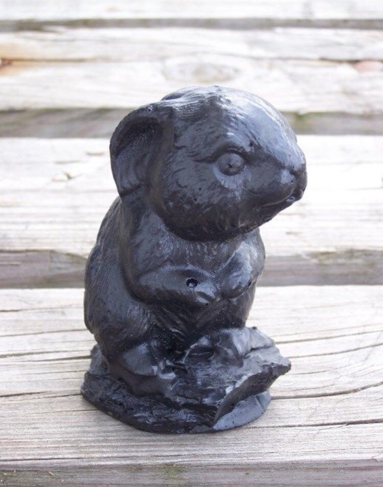 Handcrafted Rabbit Made From Coal in Kentucky - Etsy