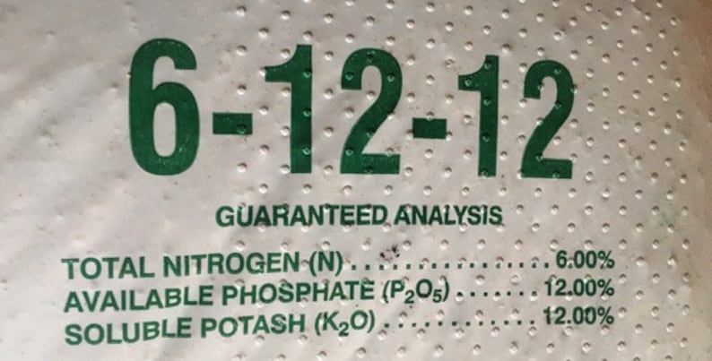 6-12-12 Purpose Pellet Fertilizer Lawn Garden Pasture - Etsy