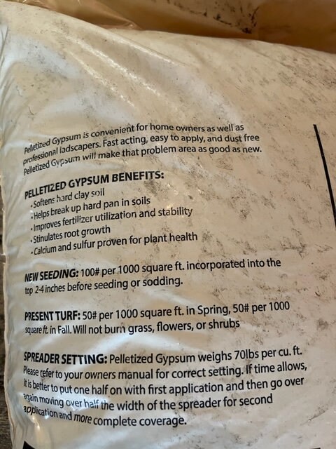 Rapid Release Pelletized Gypsum All-natural Product - Safe for Kids and ...