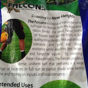 Falcons Tall Turf Fescue-a Three Falcon Blend Best Lawn Grass There Is ...