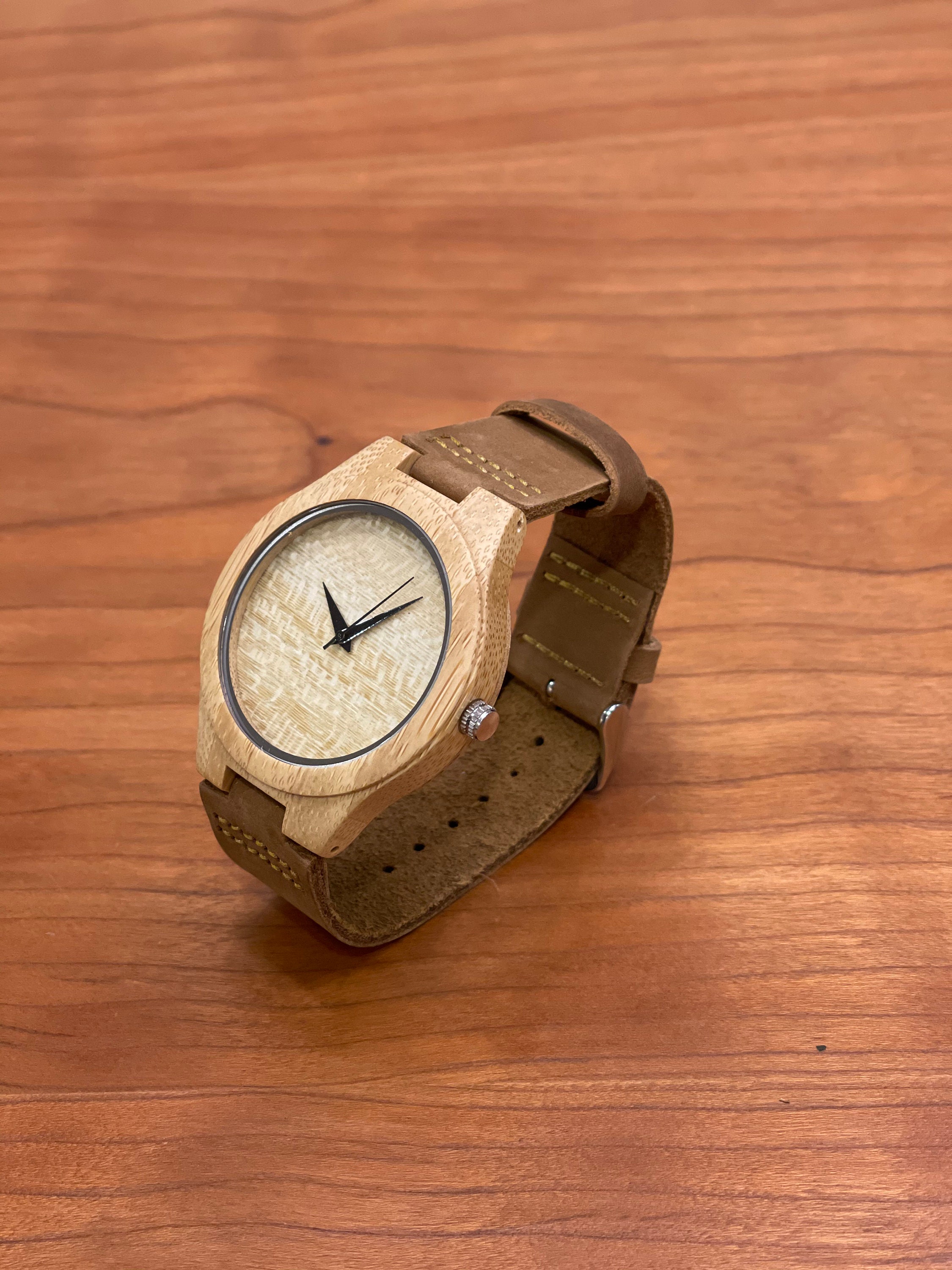 Customized Wooden Bamboo Light Watch. Unique Personalized Gift - Etsy