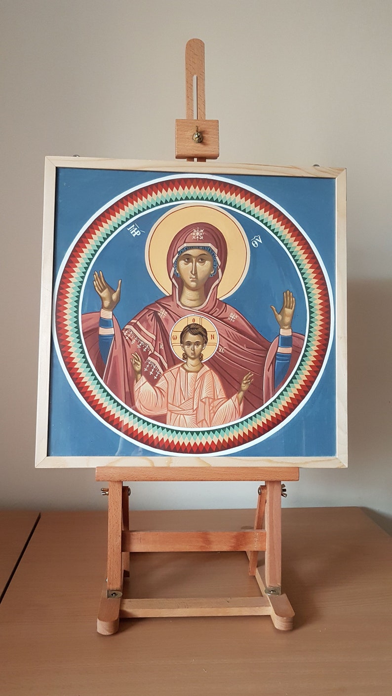 Icoana Ortodoxa Maica Domnului Oranta Orthodox Icon Virgin - Etsy