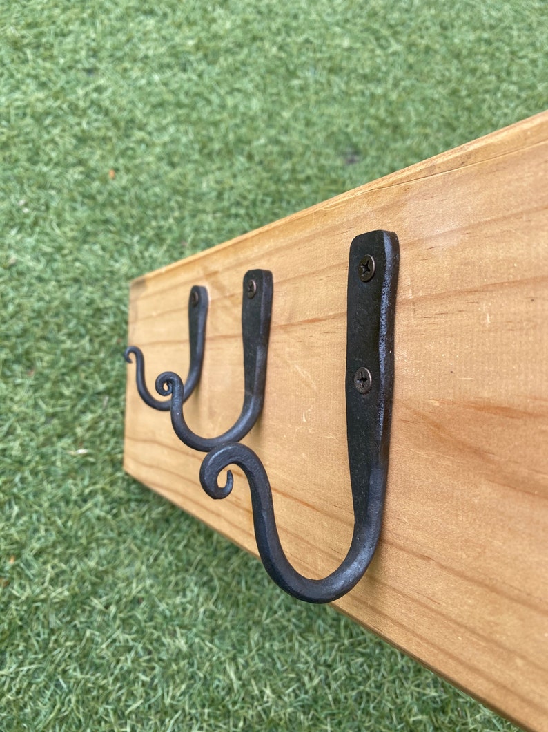 Hand Forged Wall Hooks - Etsy Australia