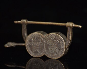 Antique Chinese Lock - Etsy
