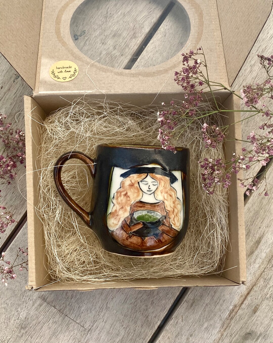 Witch Cup Witchy Coffee Cup Halloween Magic - Etsy