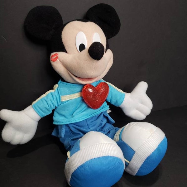 Talking Mickey Mouse Plush - Etsy
