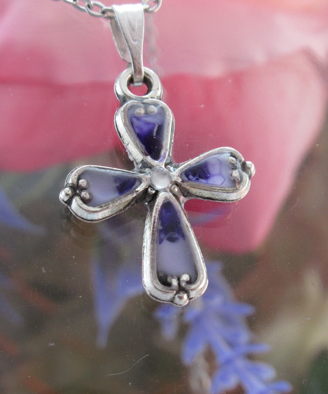 Small Stained Glass Cross 042 - Etsy
