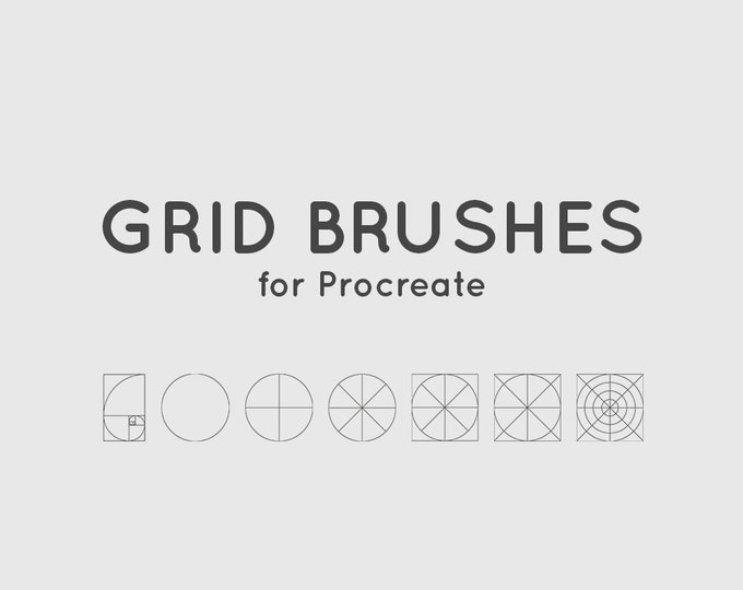 Lettering Grids - Typography Grids - Font Grids - for Procreate ...