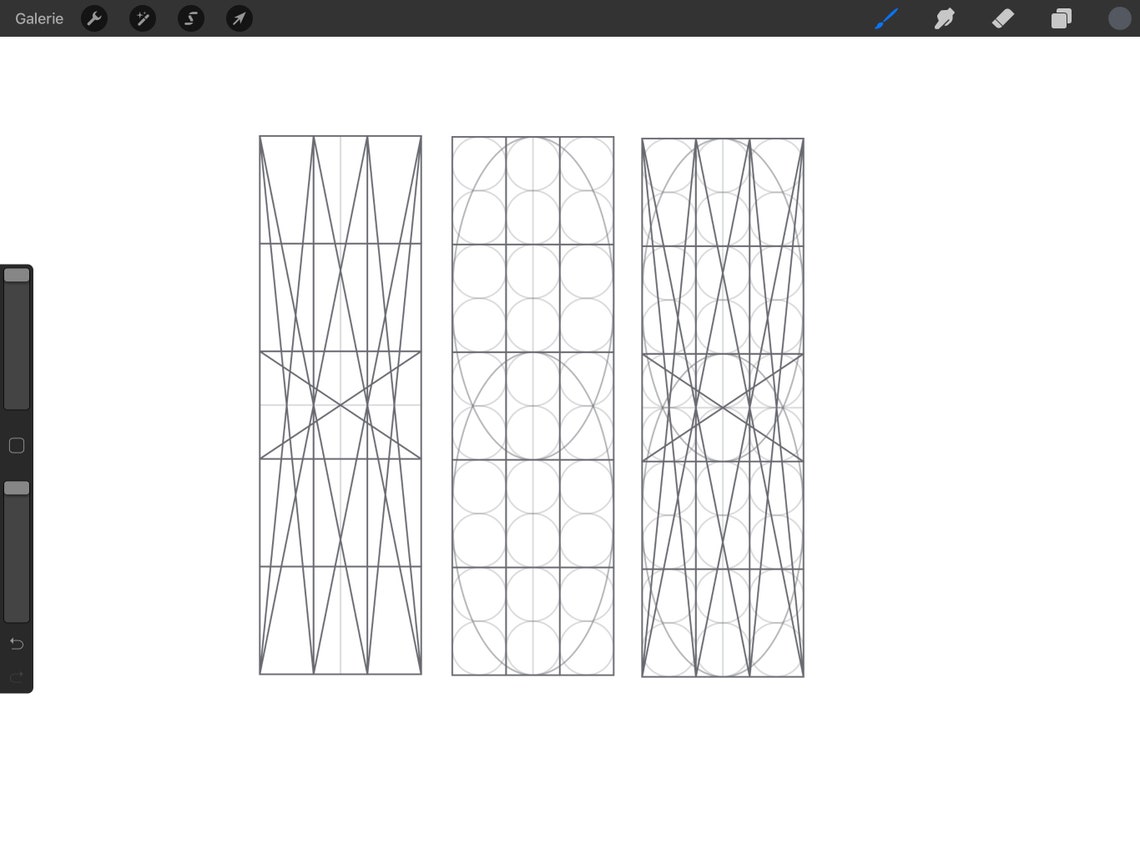 Lettering Grids Typography Grids Font Grids for | Etsy
