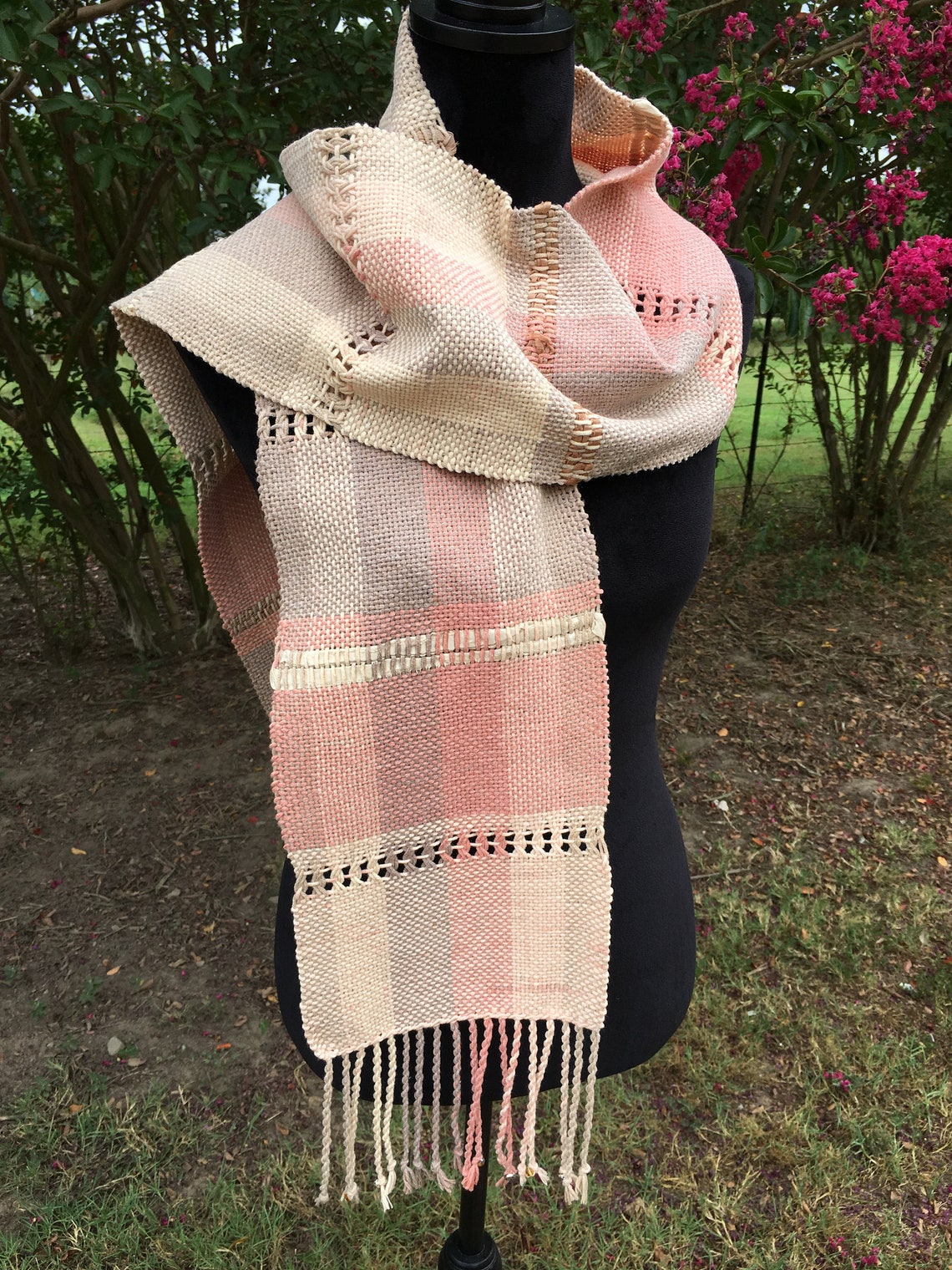 Handwoven Scarf Sea Shell - Etsy