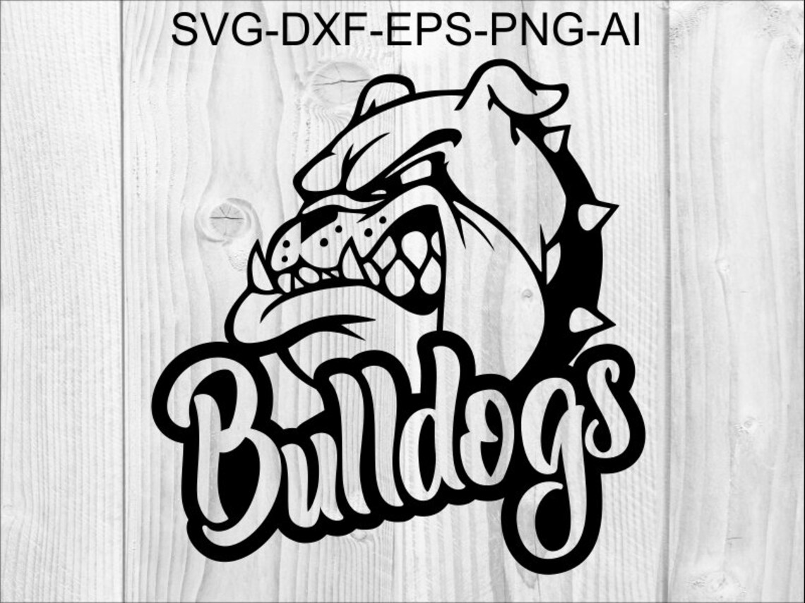Bulldogs SVG 2 bulldog SVG bulldog Clipart bulldog Cut | Etsy
