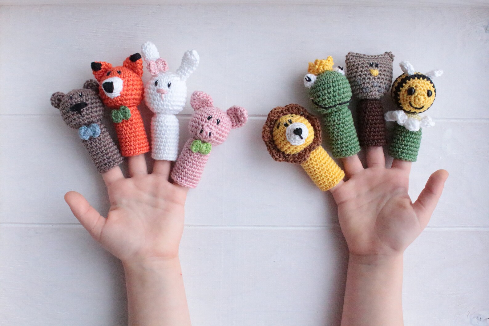 Pattern Finger Puppets - Etsy Canada