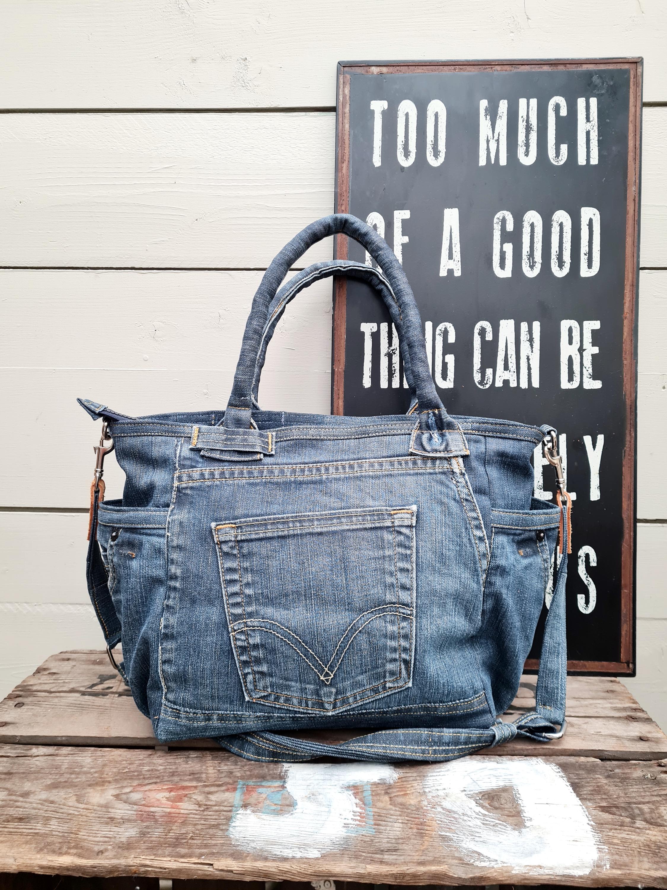 Mini Denim Purse, Crossbody Bag - Etsy