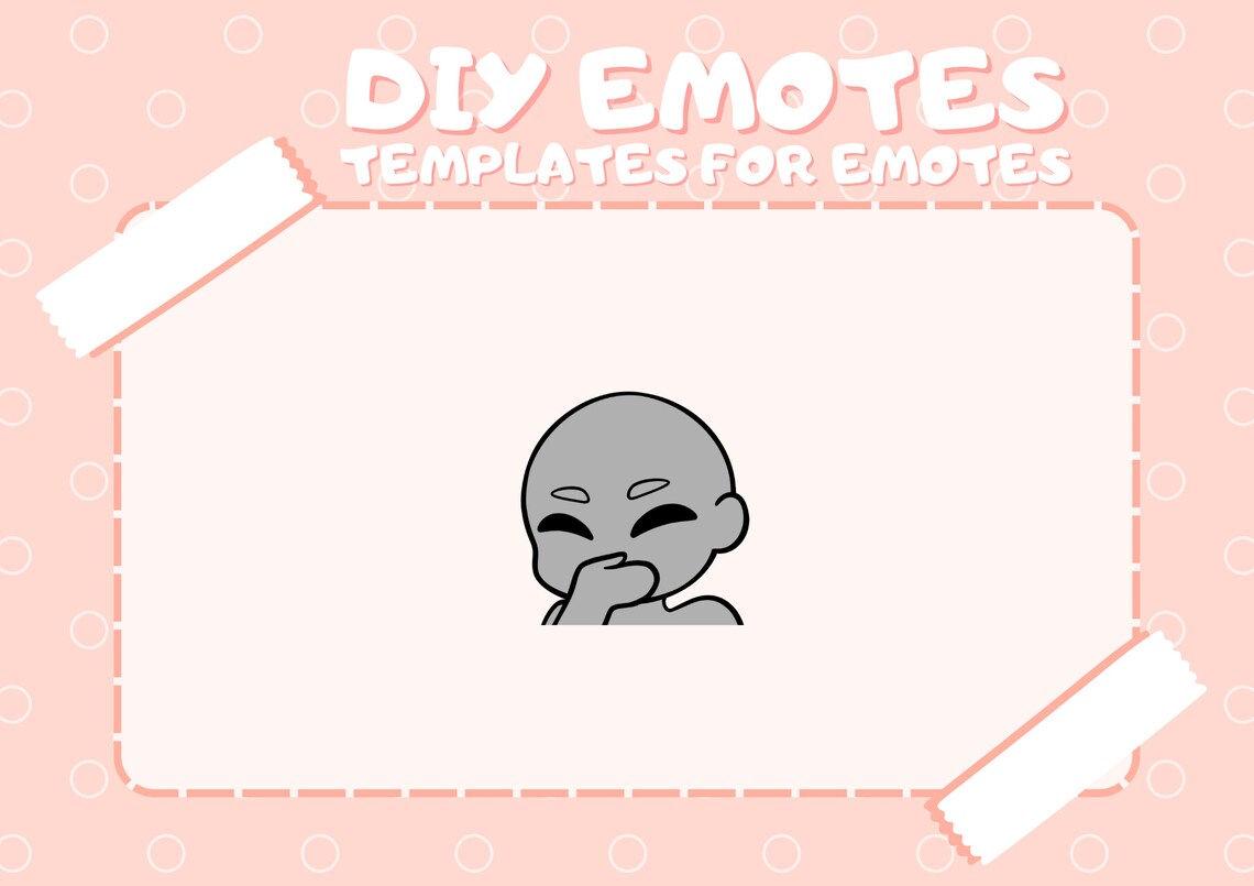 DIY Custom Twitch Emote Giggle ready to Download - Etsy