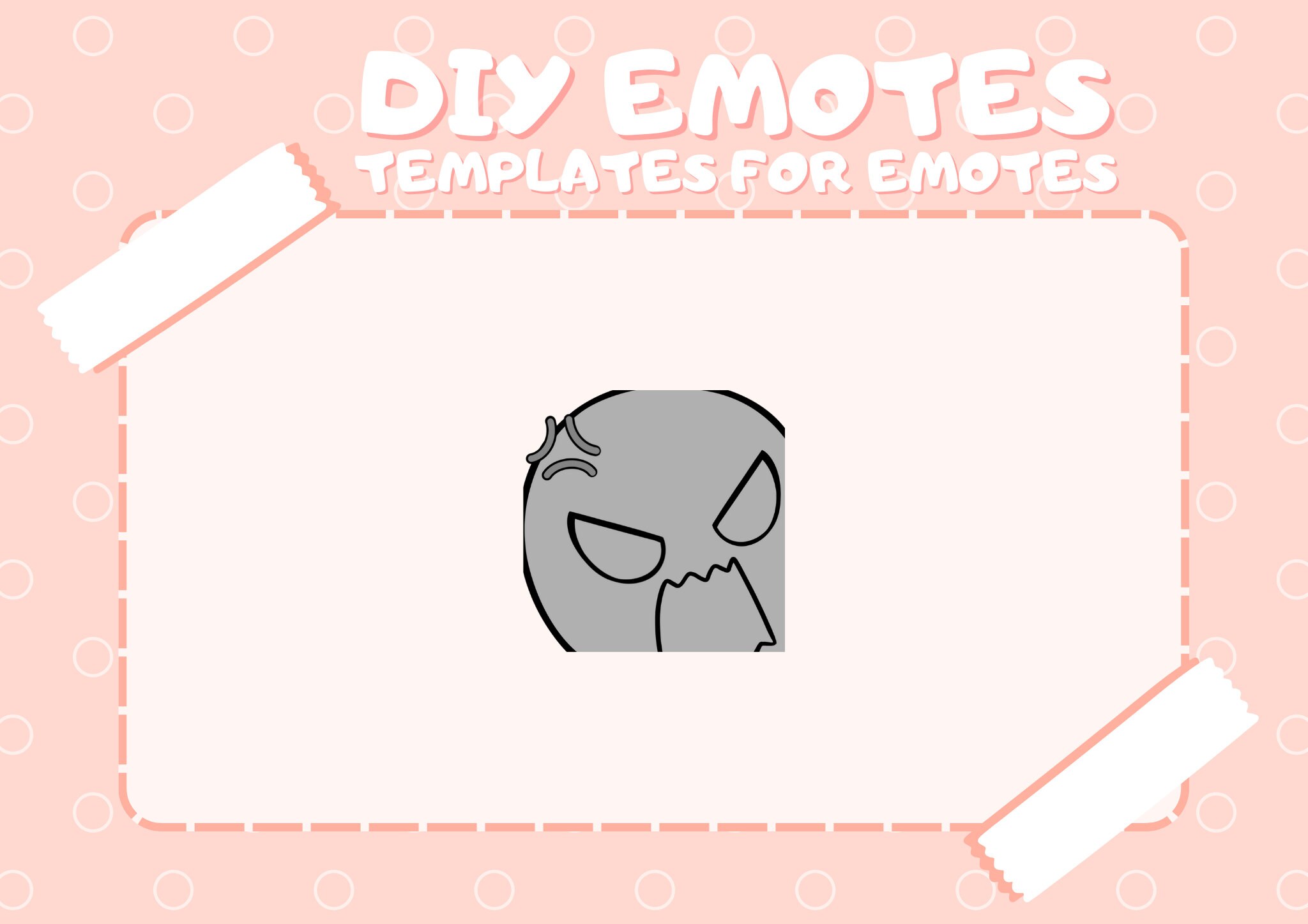 DIY Custom Twitch Emote Angry ready to Download - Etsy
